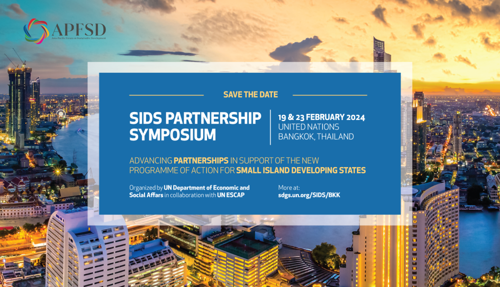 SIDS Partnership Symposium | Department of Economic and Social Affairs